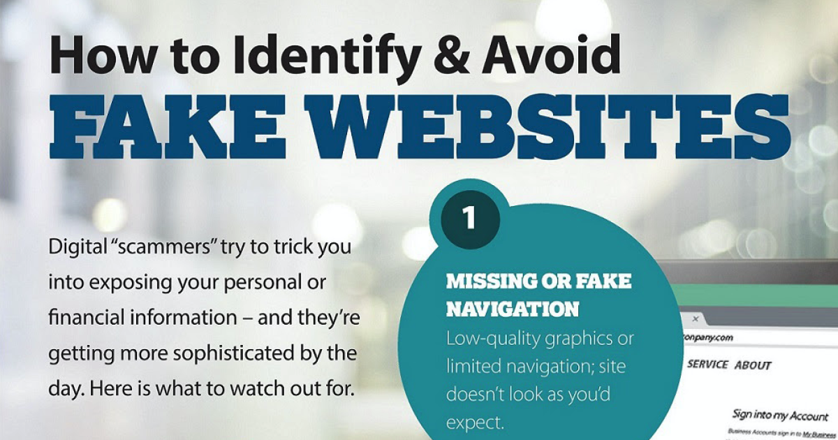 How to Identify & Avoid Fake Websites